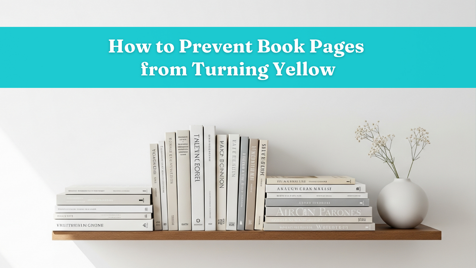 How to Prevent Book Pages from Turning Yellow – CLEVAST