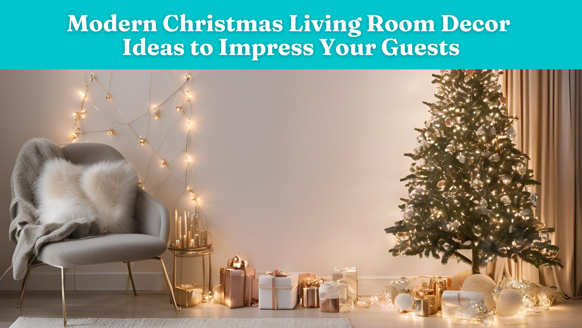 Modern Christmas Living Room Decor Ideas to Impress Your Guests – CLEVAST